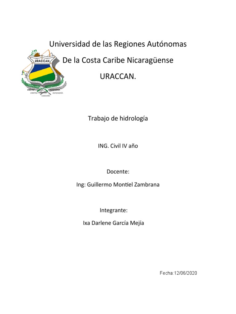 Ejercicio de Hidro 12 | PDF | Sismología | Geofísica