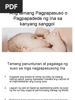 Breastfeeding Pamphlet - Tagalog Reformat | PDF