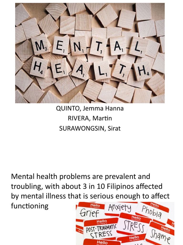 Mental Health | PDF | Mental Disorder | Mental Health Professional