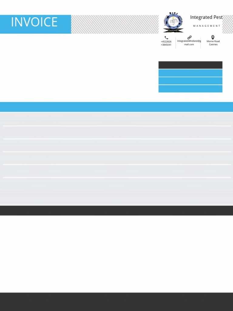 Quotation General Pest Control | PDF | Pest Control | Invoice