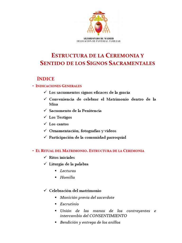 Ceremonia y Simbolos | PDF | eucaristía | Misa (liturgia)