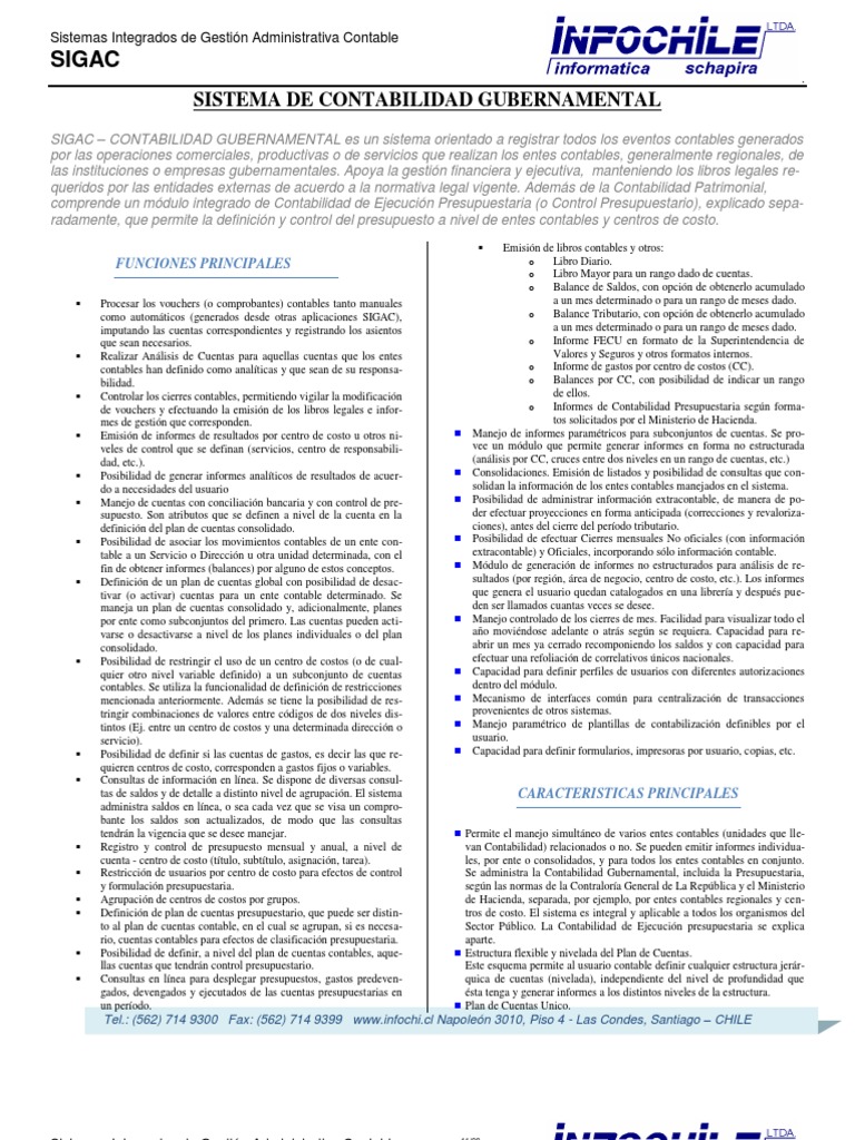 SIGAC 01aContabGuberna | PDF | Contabilidad | Presupuesto