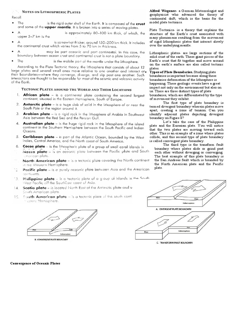 Alfred Wegener-Plate Tectonic2 | PDF | Plate Tectonics | Geology