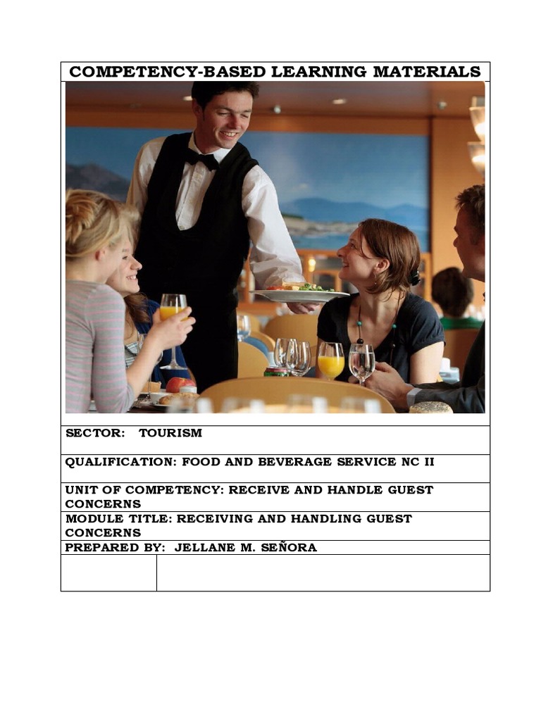 Competency-Based Learning Materials | PDF | Menu | Empathy