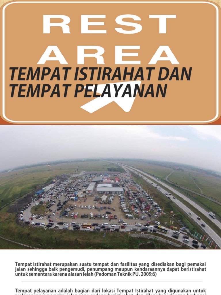 Kriteria dan Fasilitas Rest Area | PDF