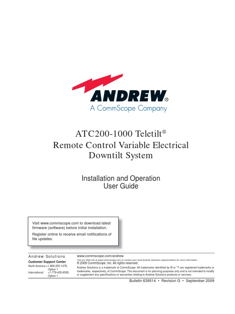 Atc200-1000 User Guide | PDF | Electrostatic Discharge | Ip Address