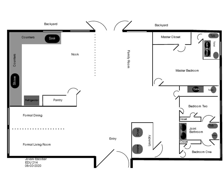 Dream Home Floor Plan | PDF | Room | Components