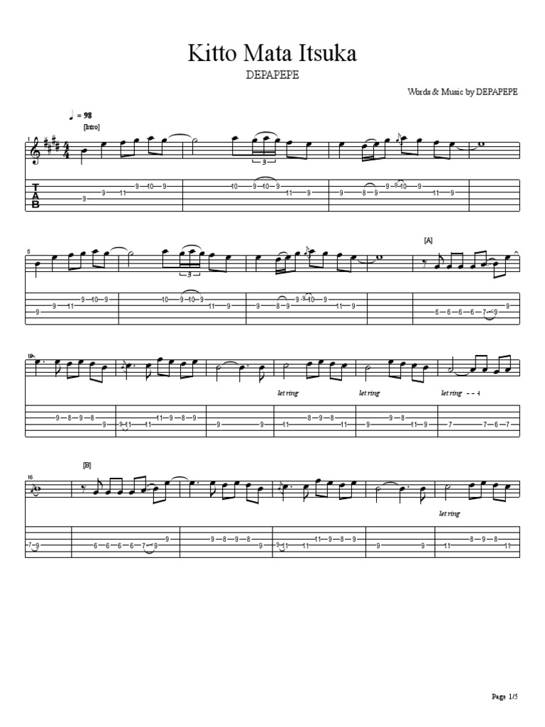 Kitto Mata Itsuka (A) | PDF