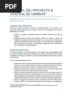 Guía de Control de Cambios en Proyectos | PDF | Proceso de desarrollo ...