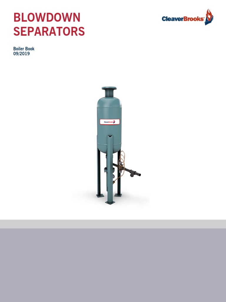 Blowdown Tank CB-BDS-BB | PDF | Valve | Boiler