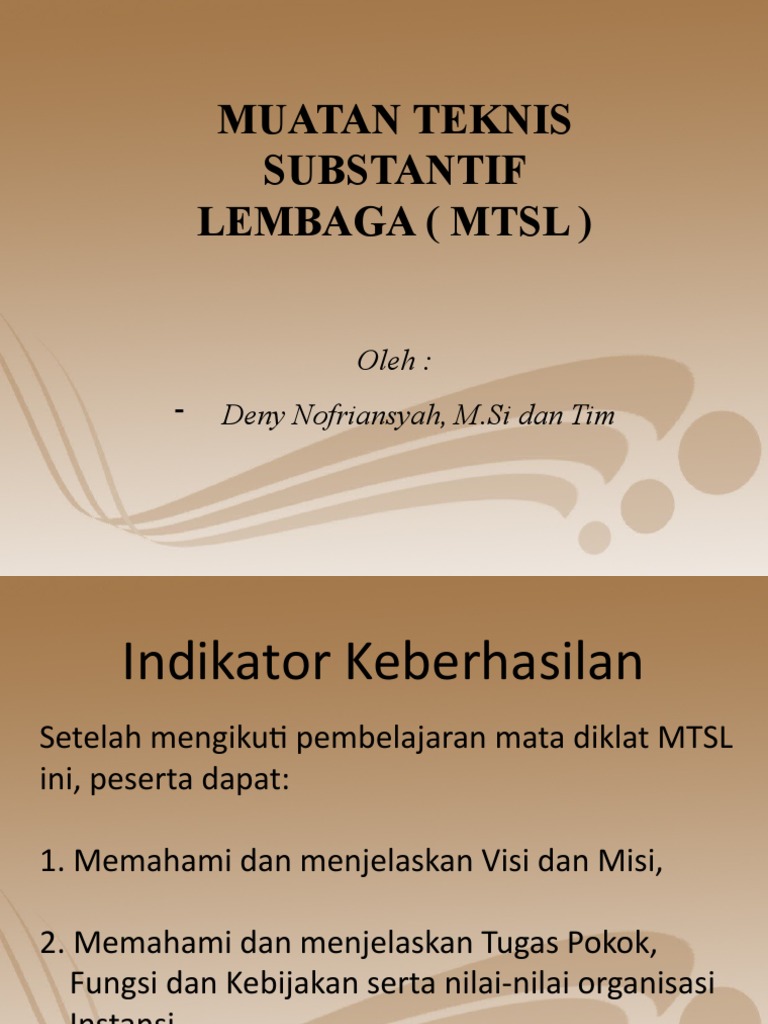 MTSL Latsar 2020 Virtual | PDF | Karier & Perkembangan | Bisnis
