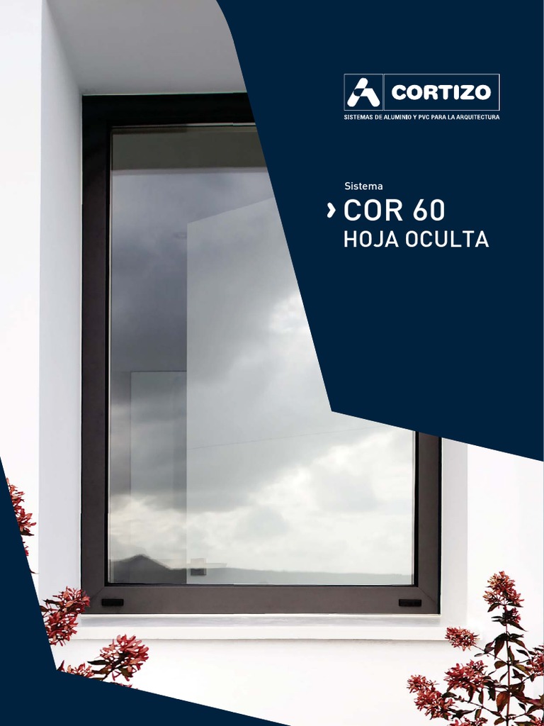 Sistema COR 60 Hoja Oculta Cortizo | PDF | Dieléctrico | Aplicaciones ...