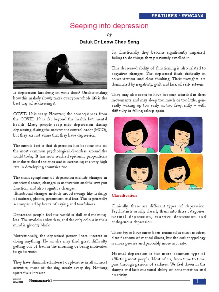 Understanding Depression Types and Symptoms | PDF | Major Depressive ...