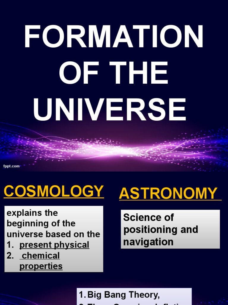 Theories of Universe | PDF | Big Bang | Universe