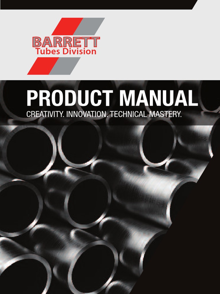 Barrett Tubes Brochure For Web - 1 | PDF | Sheet Metal | Pipe (Fluid ...