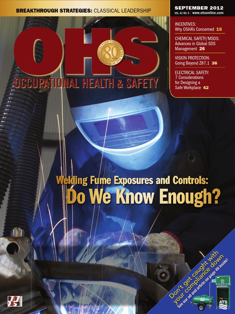 09 OHS Journal Sep 2012 | PDF | Occupational Safety And Health ...