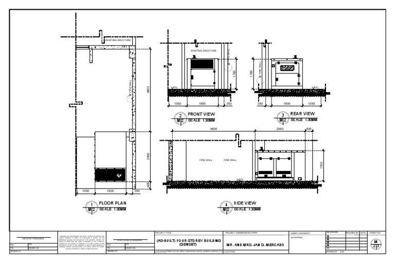 Tracing Genset Layout 2 PDF | PDF | Written Communication | Business