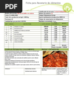 Ejemplo de Receta Estandar 2017 | PDF