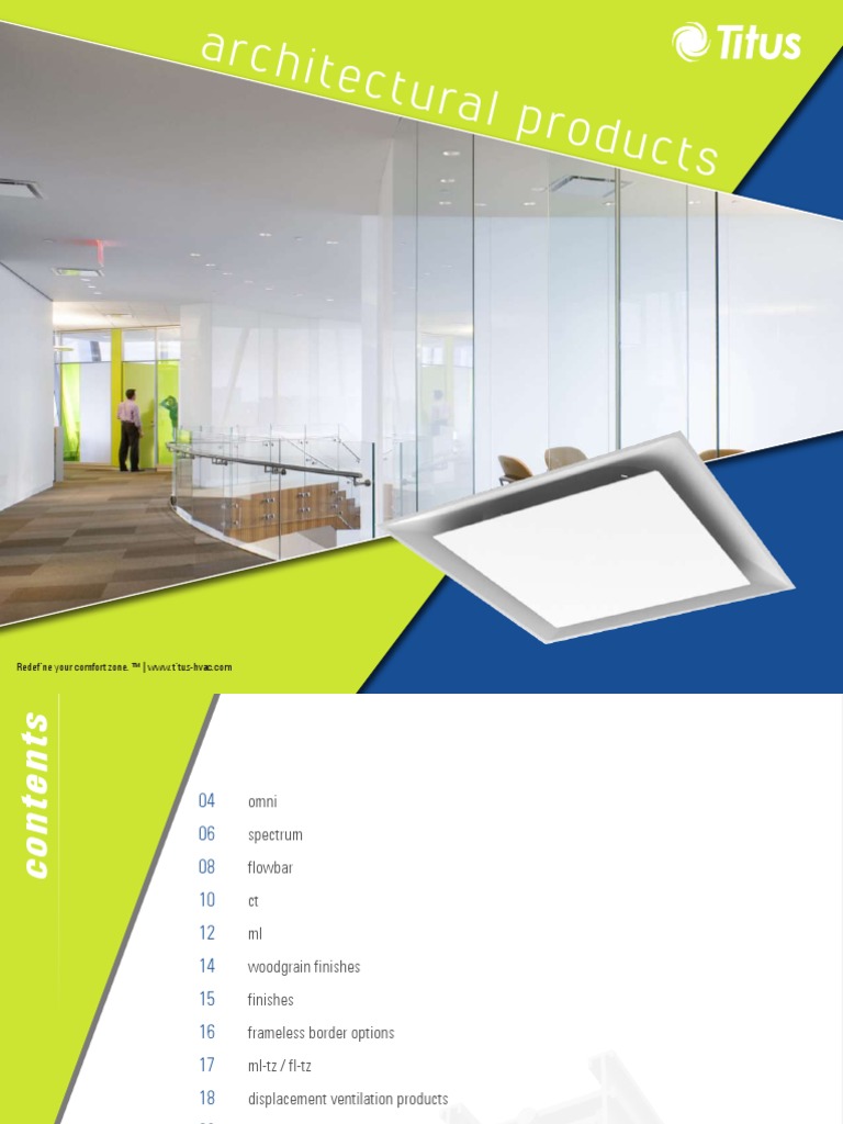 Titus Architectural1 - Compressed PDF | PDF | Electromechanical ...
