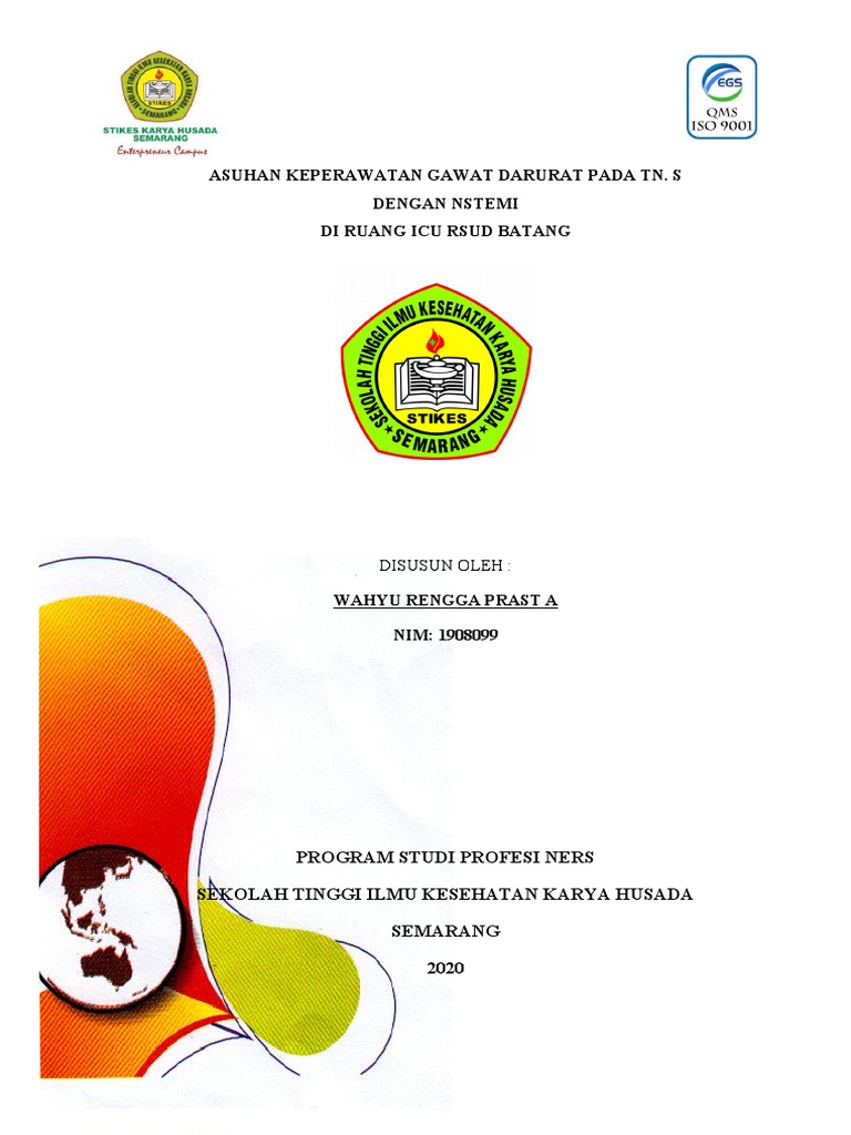 Askep - Nstemi - Icu Fix | PDF