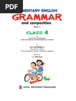 CLASS 4 English GRAMMAR | PDF