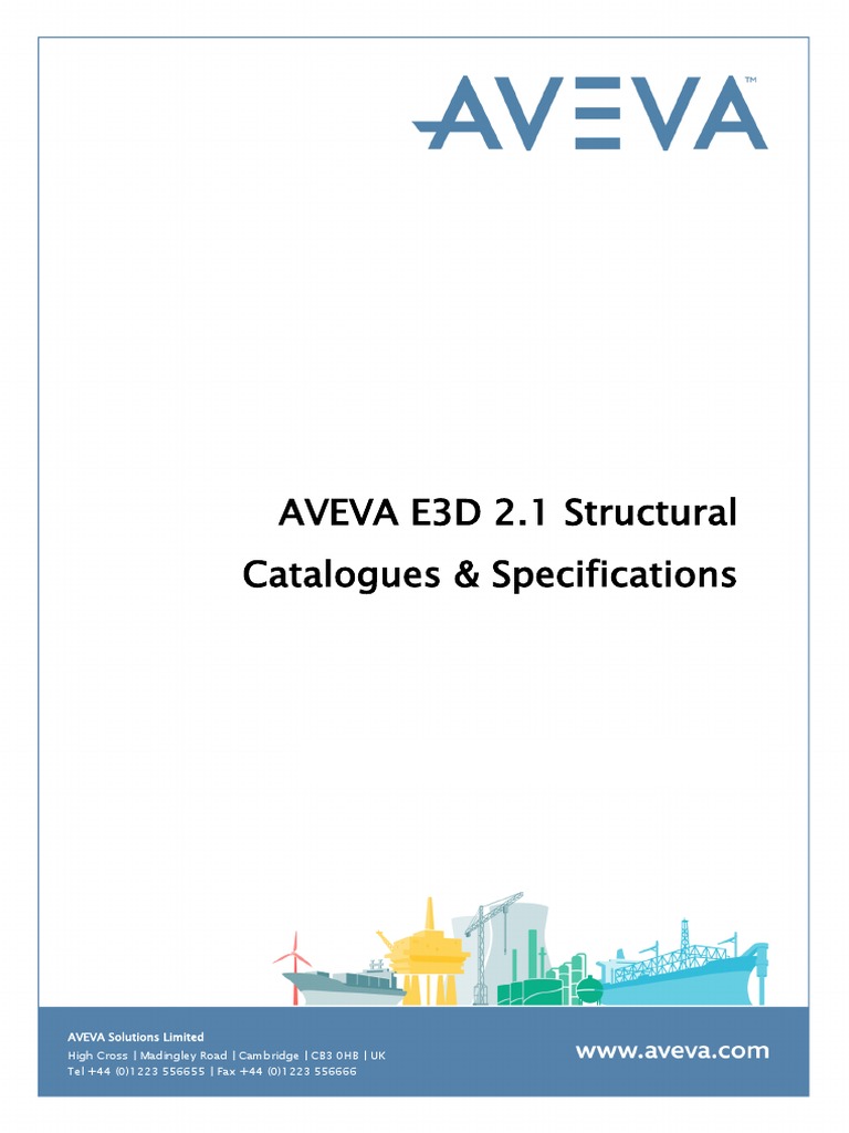 AVEVA E3D 2.1 Structural Catalogues & Specifications | PDF