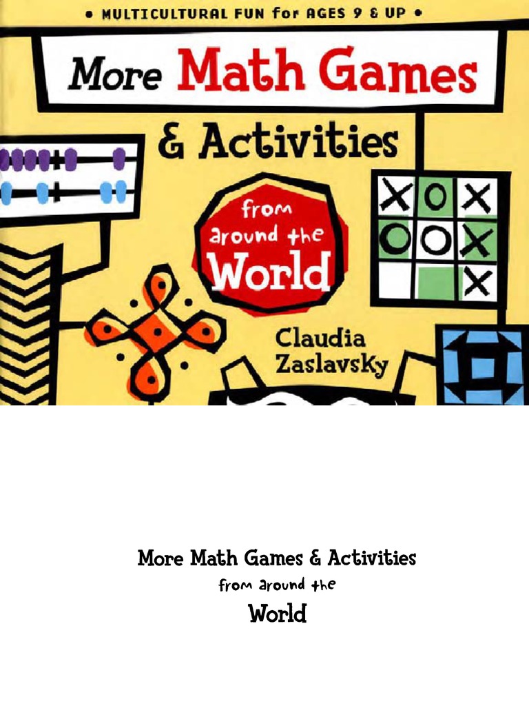 More Math Games & Activities From Around The World Mantesh | PDF