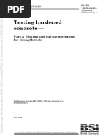 EN 12390-3 - 2019 Compressive Strength of Test Specimens (Concrete ...