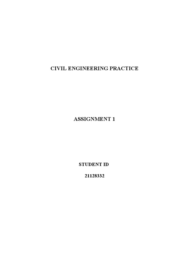 Civil Engineering Practice | PDF | Road | Procurement