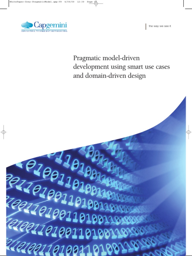 Pragmatic Model Driven Development Using Smart Use Cases and Domain ... Pragmatic Model Driven Development Using Smart Use Cases and Domain ...