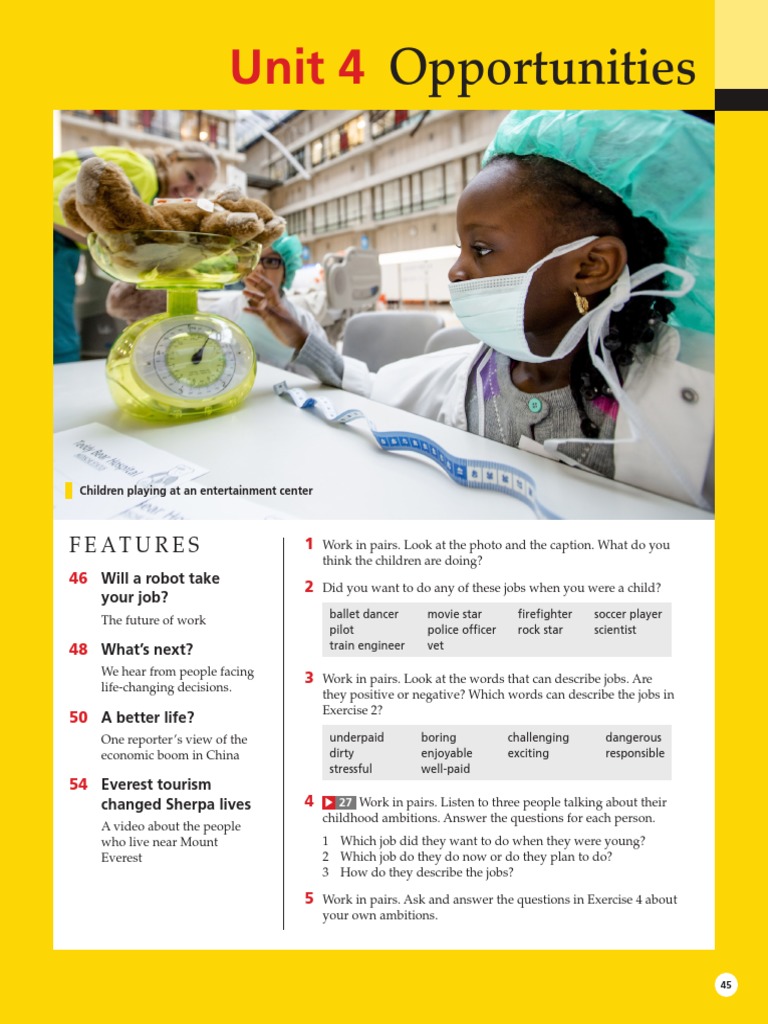 Life Second Edition Intermediate Unit 4 | PDF | Robot | Robotics