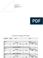 Japan Visa Document Checklist VFS | PDF