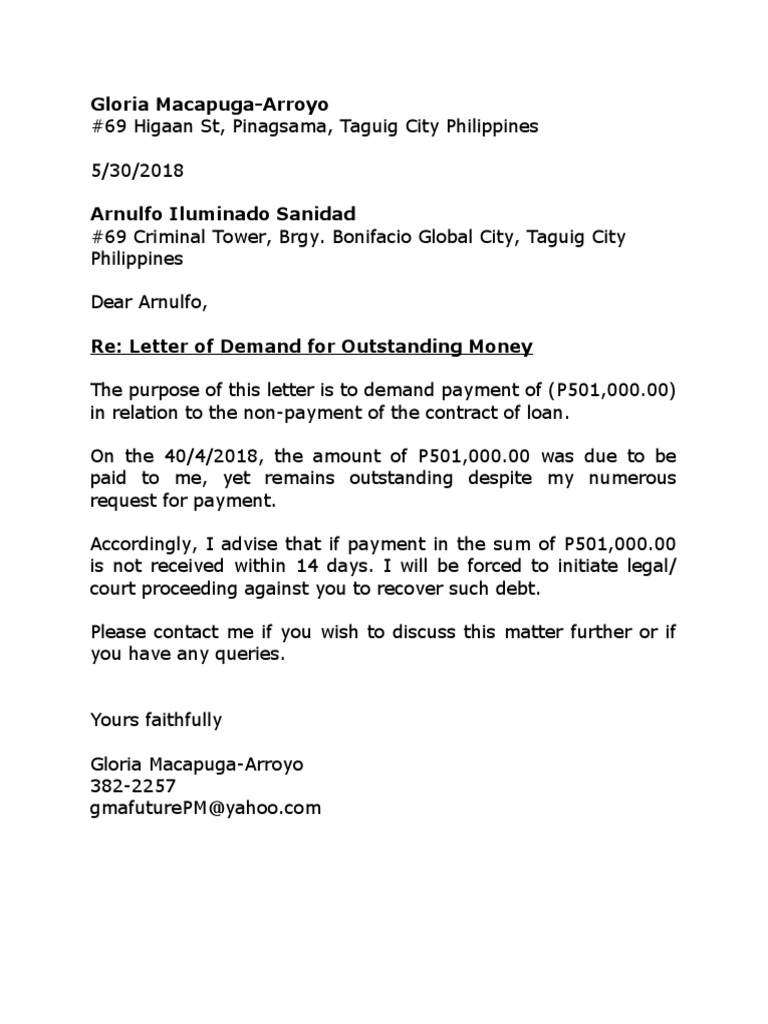 Demand Letter | PDF