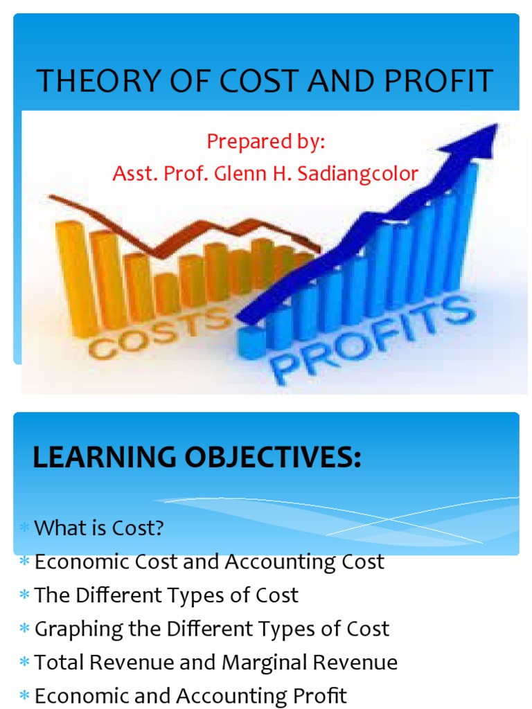 Chapter 6 Theory of Cost and Profit 2 | PDF | Average Cost | Marginal Cost