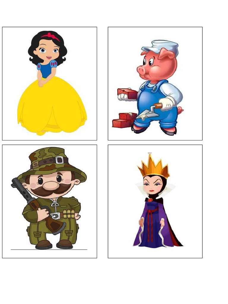 Jetoane Personaje | PDF