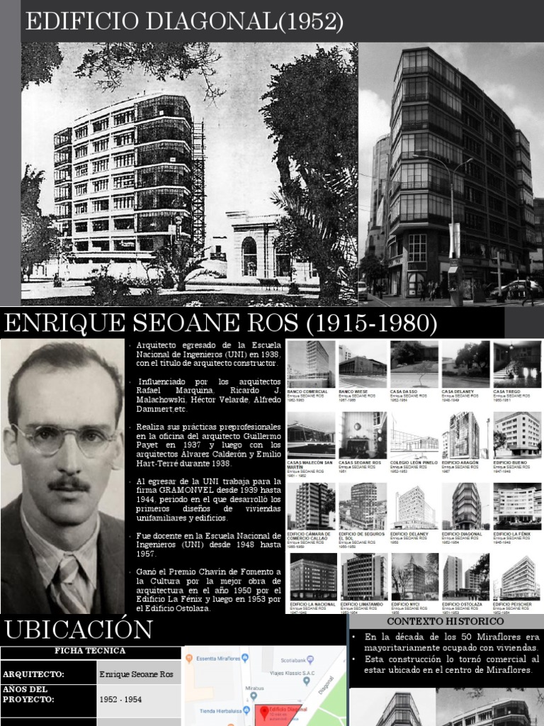 Edificio Diagonal | PDF | Arquitecto | Sectores Economicos