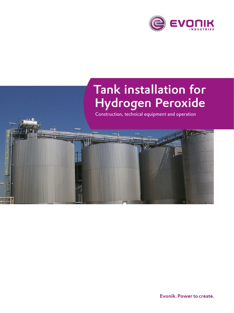Evonik Tank-Installation-For-Hydrogen-Peroxide-En | PDF | Hydrogen ...