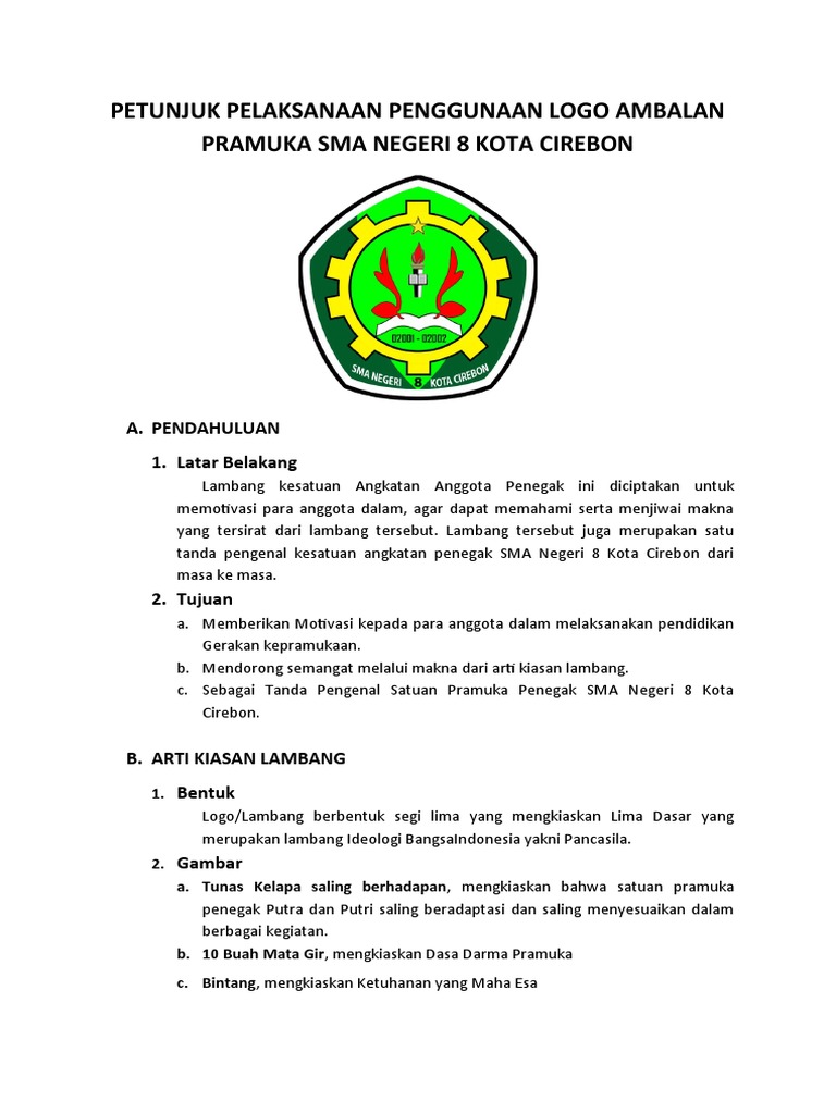 Logo Ambalan & Arti | PDF