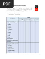 Pain Diary Worksheet | PDF | Pain | Clinical Medicine