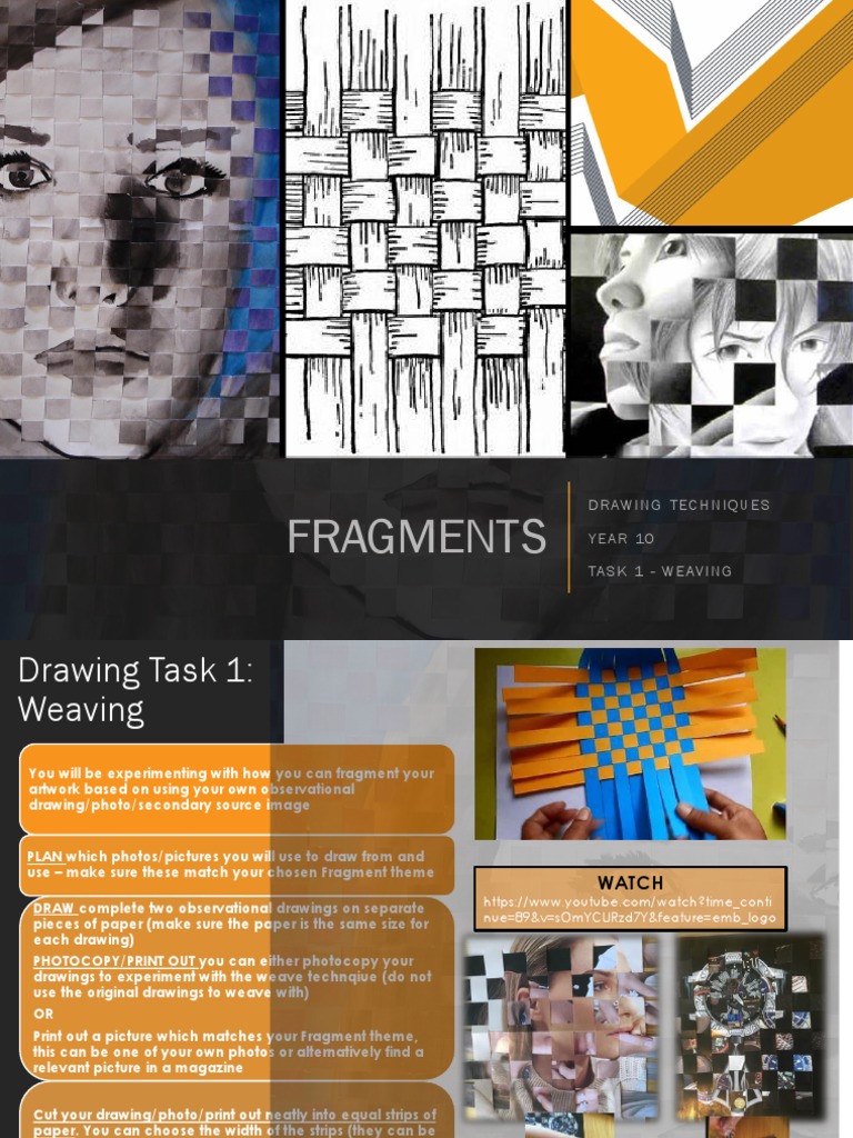 Y10 Drawing Task 1 | PDF