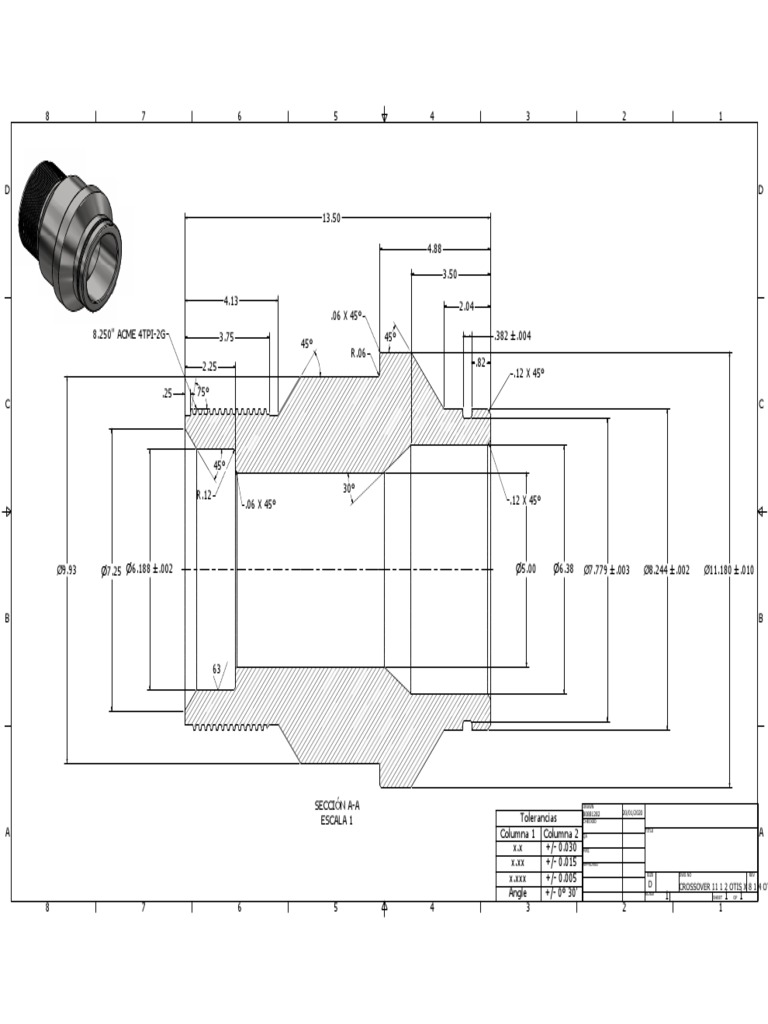 CROSSOVER 11 1 2 OTIS X 8 1 4 OTIS - Idw | PDF
