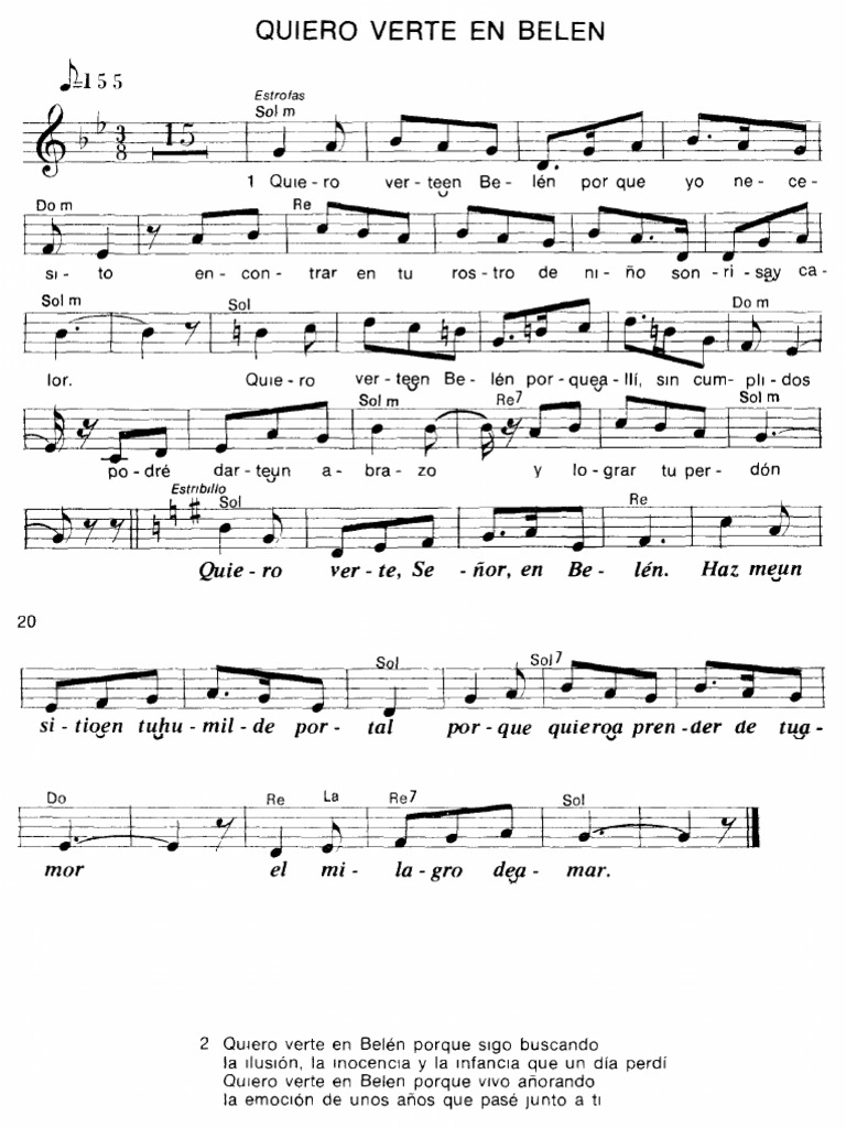 Quiero Verte en Belen | PDF