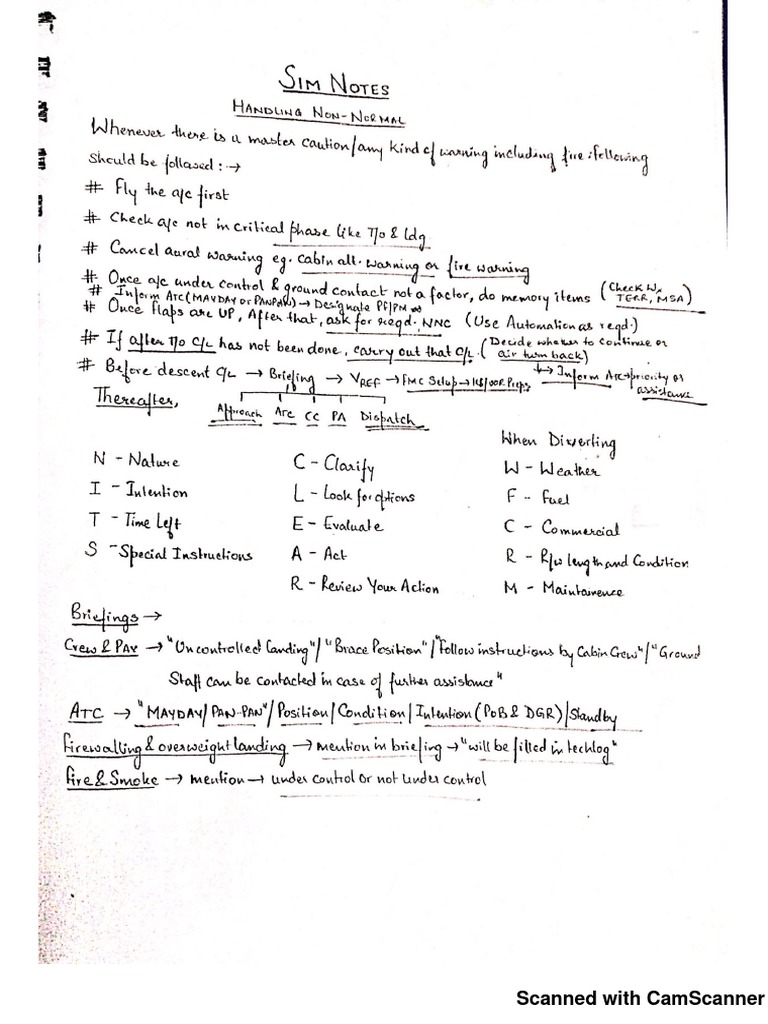 Sim Notes | PDF