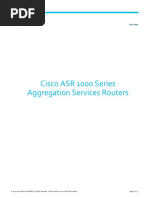 Data Sheet ASR9K | PDF | Multiprotocol Label Switching | Networking