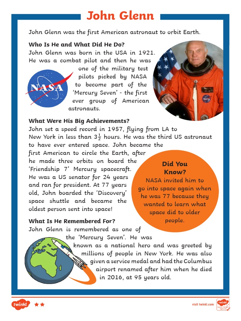 John Glenn Silver-Pages-Deleted | PDF | John Glenn | Astronauts