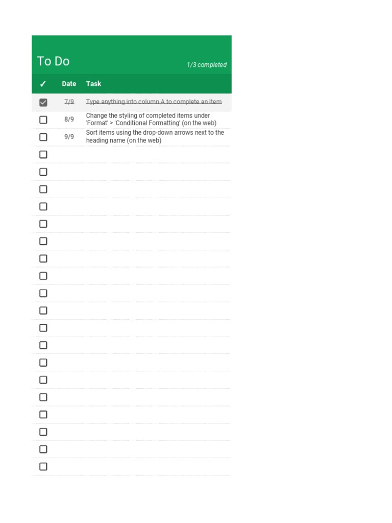 To-Do List PDF | PDF | Computers