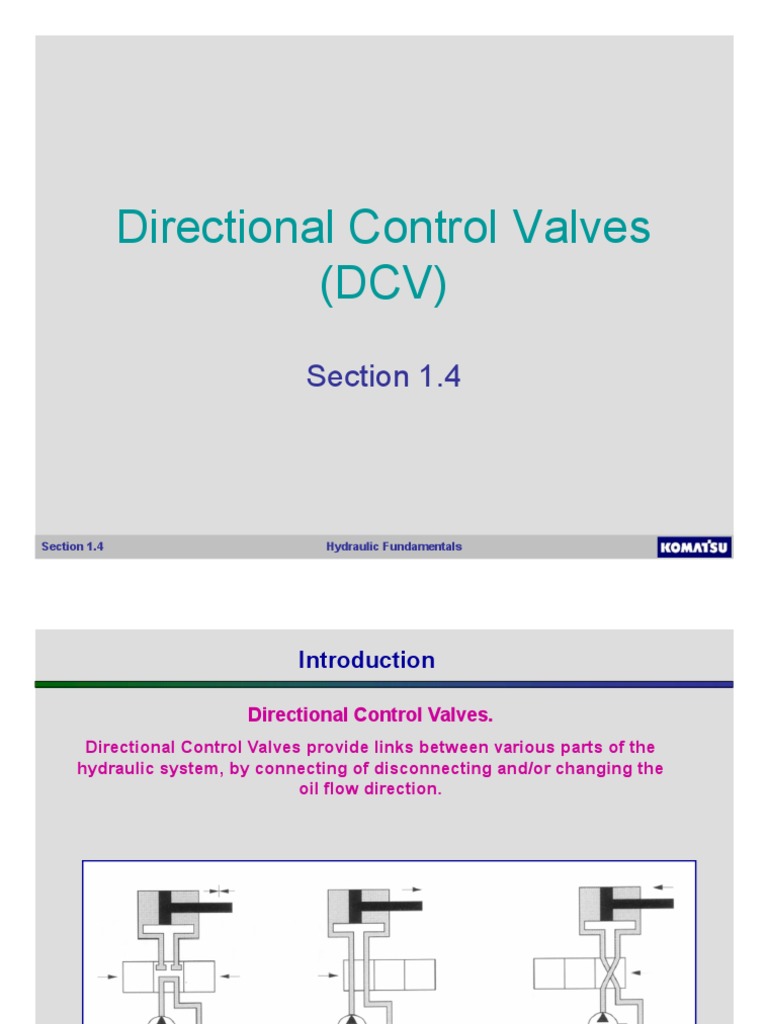 Directional Control Valve Fundamentals: A Comprehensive Look at DCV ...