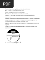Grade 11 Circle Geometry Problems | PDF | Circle | Angle