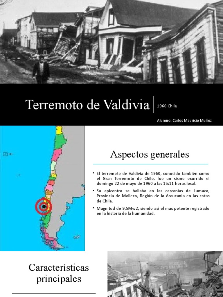 Terremoto Valdivia | PDF | Peligros geológicos | Temblores