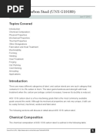 AISI 1026 Carbon Steel | PDF | Steel | Hardness